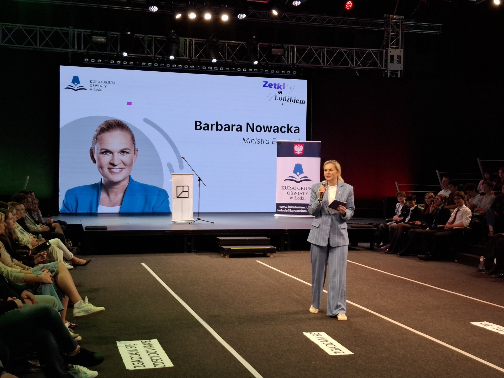 Z młodzieżą o młodzieży i jej przyszłości. Minister edukacji Barbara ...