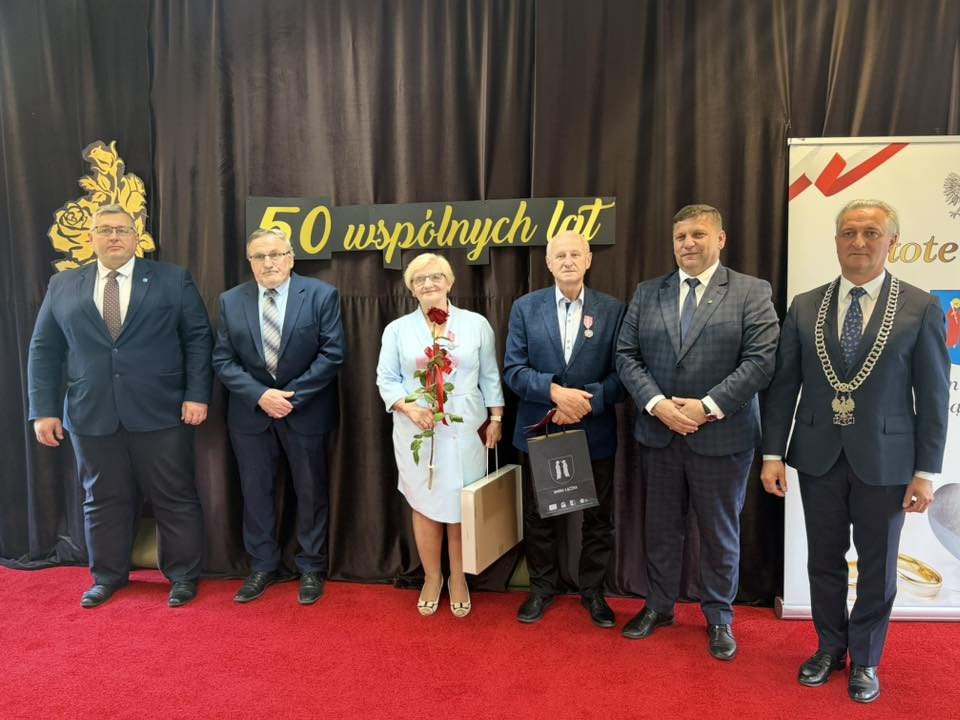 Złote Gody w gminie Łączna. Piękny jubileusz 50-lecia małżeństwa ...
