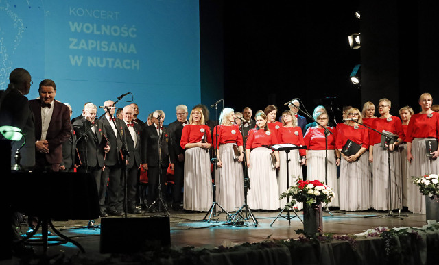 Koncert patriotyczny "Wolność zapisana w nutach" w 106. rocznicę ...