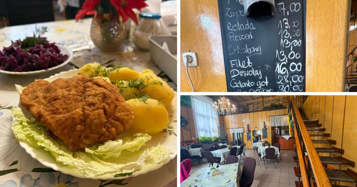 Ta śląska restauracja to HIT internetu! Zupa 7 zł, rolada 13 zł, a ...