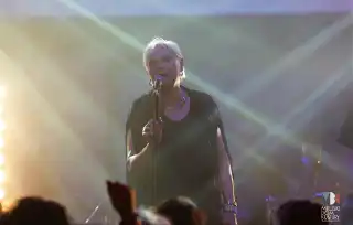 Muzyka, mrok, aplauz. Anja Huwe wystąpiła w Zduńskiej Woli. Na koncert ...