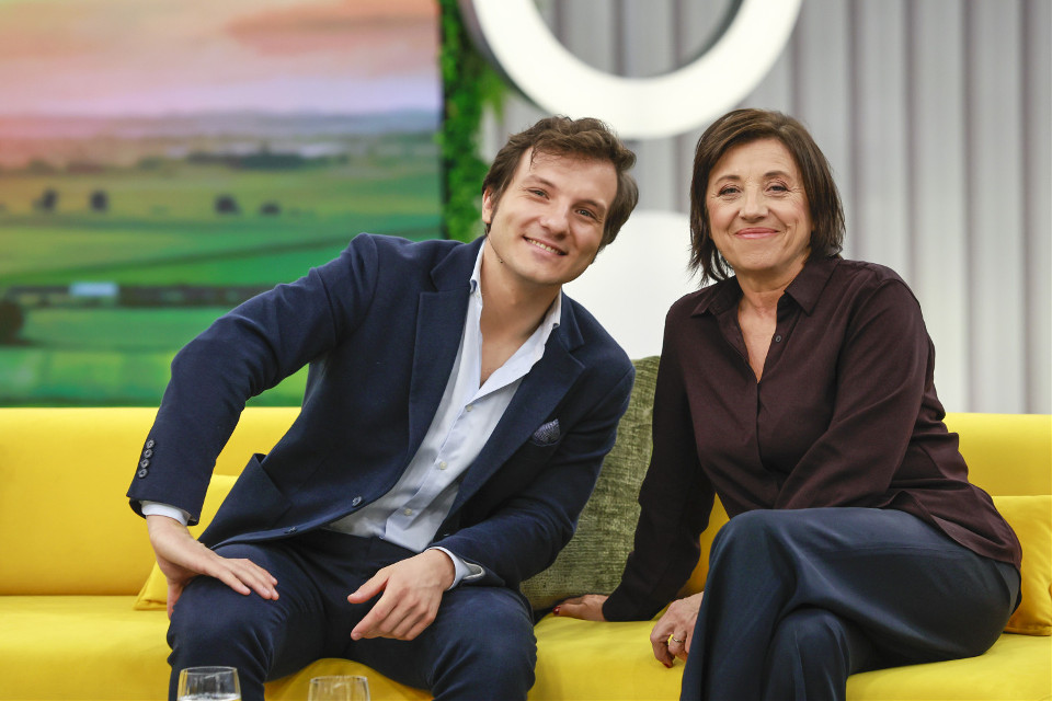 Hanna Śleszyńska z synem, Jakubem Gąsowskim | Głos Wielkopolski