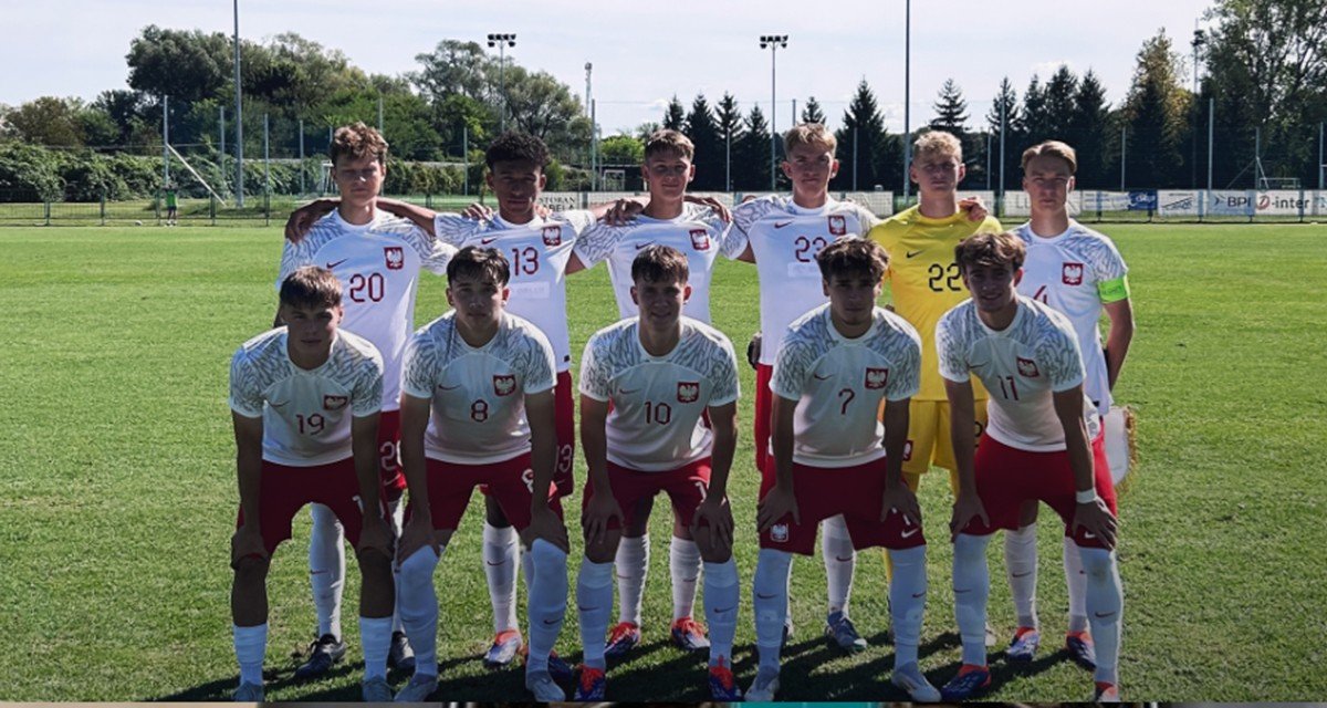 Reprezentacja Polski U18 Łukasza Sosina rozgromiła rywala 7:2.To ...