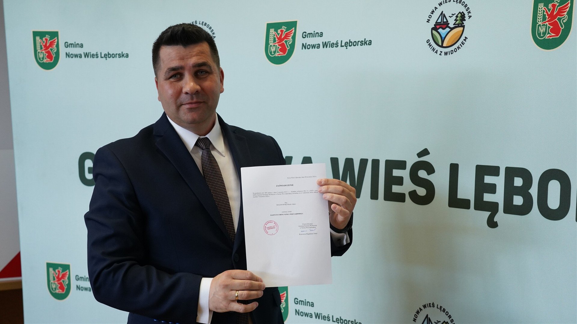 Marek Malinowski, radny gminy Nowa Wieś Lęborka zrzekł się mandatu ...