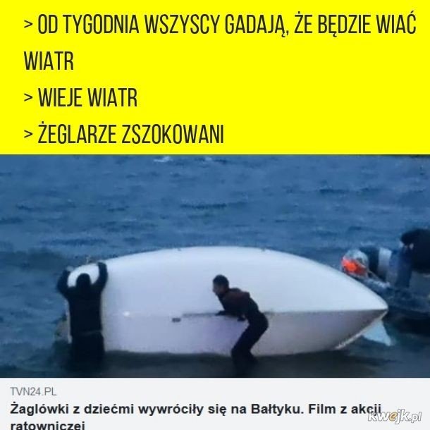 Memy o żeglarstwie i żeglarzach – humor prosto z pokładu | Głos ...