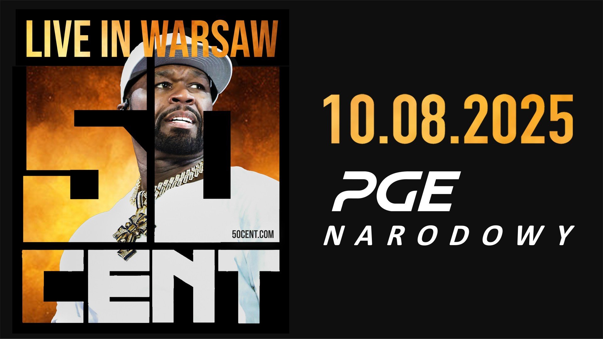 50 Cent kończy „The Legacy Tour” w Warszawie! Wielki finał na PGE ...