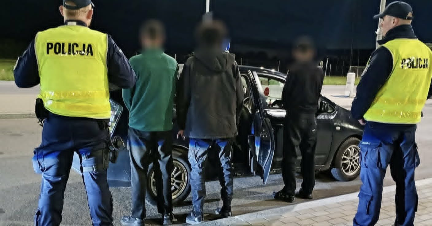 Litwin taksówką przewoził dwóch nielegalnych migrantów w Budzisku ...
