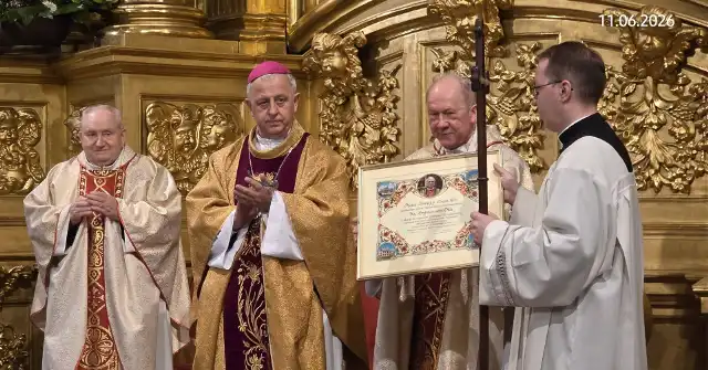 Msza święta dziękczynna za 50 lat kapłaństwa księdza Sylwestra Okły w ...