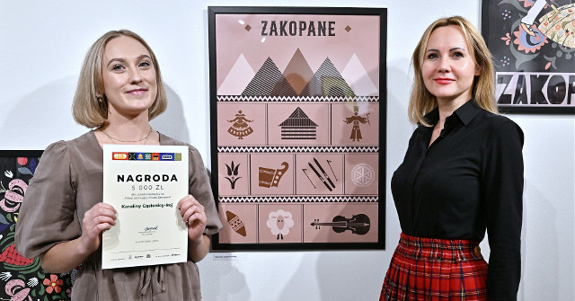 Zakopane oczami młodych artystów. Wybrano plakat, który będzie promować ...