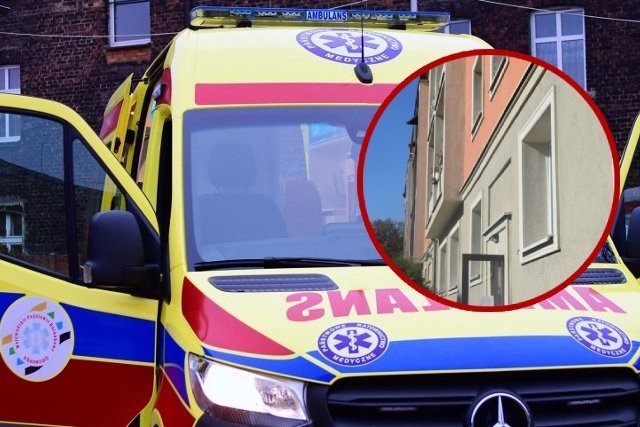 6-latek wypadł z okna na drugim piętrze w Częstochowie. Jest w śpiączce ...