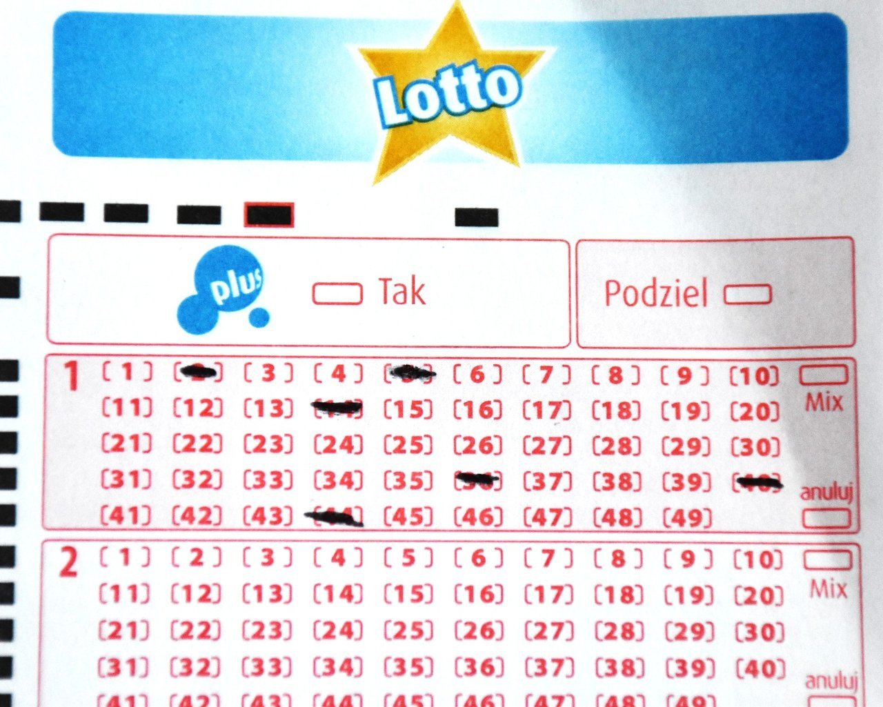 Wyniki Lotto 07.03.2026 r. Sprawdź Mini Lotto, Kaskadę, Multi Multi ...