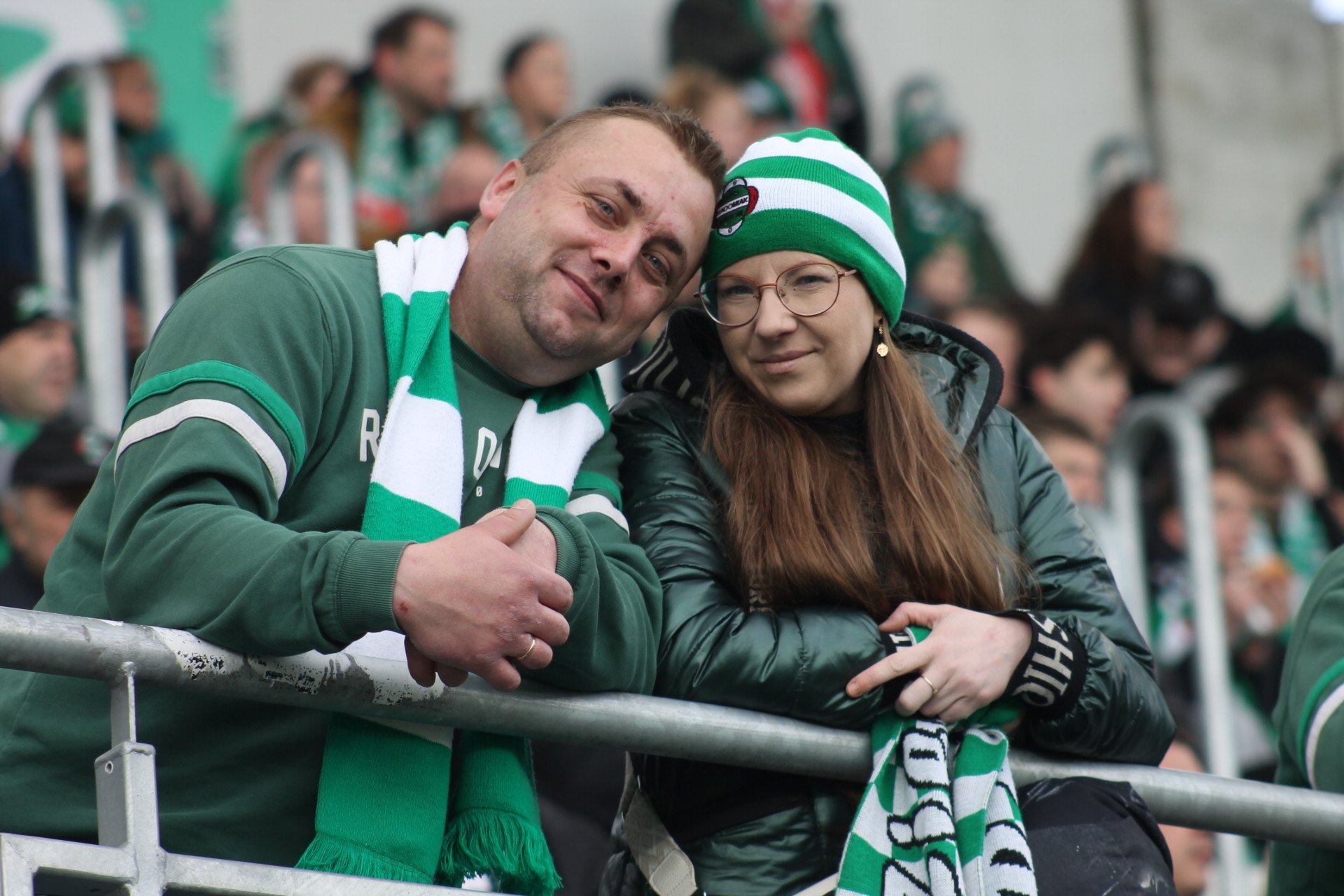 Doping na meczu Radomiak Radom - Motor Lublin. Kibice na stadionie i ...