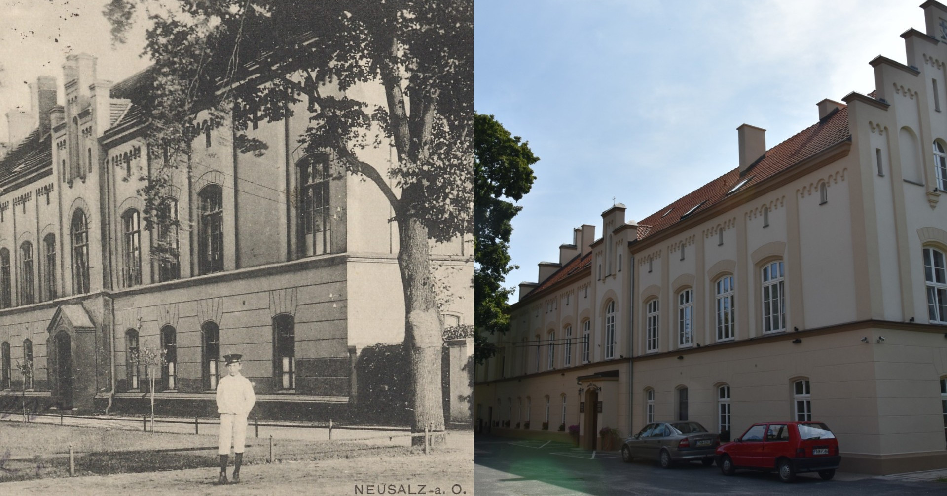 Ale się zmieniła ta nasza Nowa Sól! Porównaj na podstawie starych ...