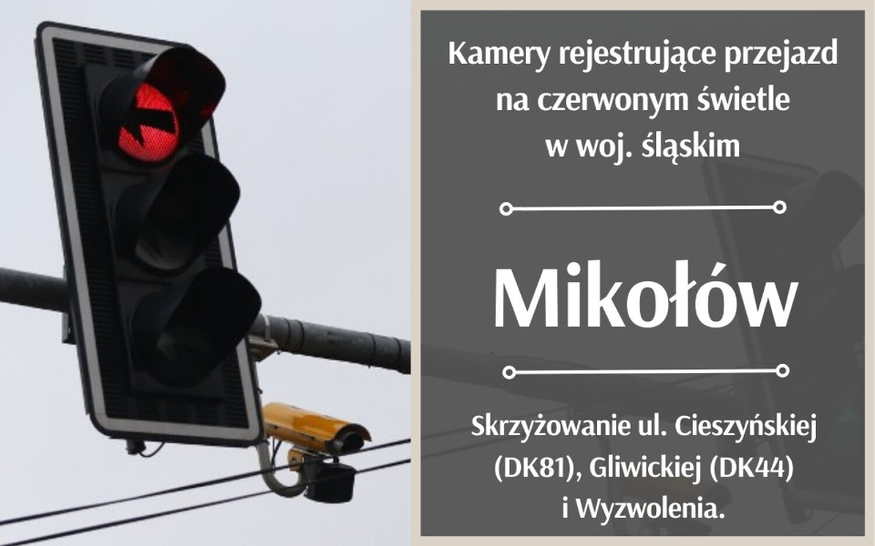 Mikołów - tu działa system Red Light | Dziennik Zachodni