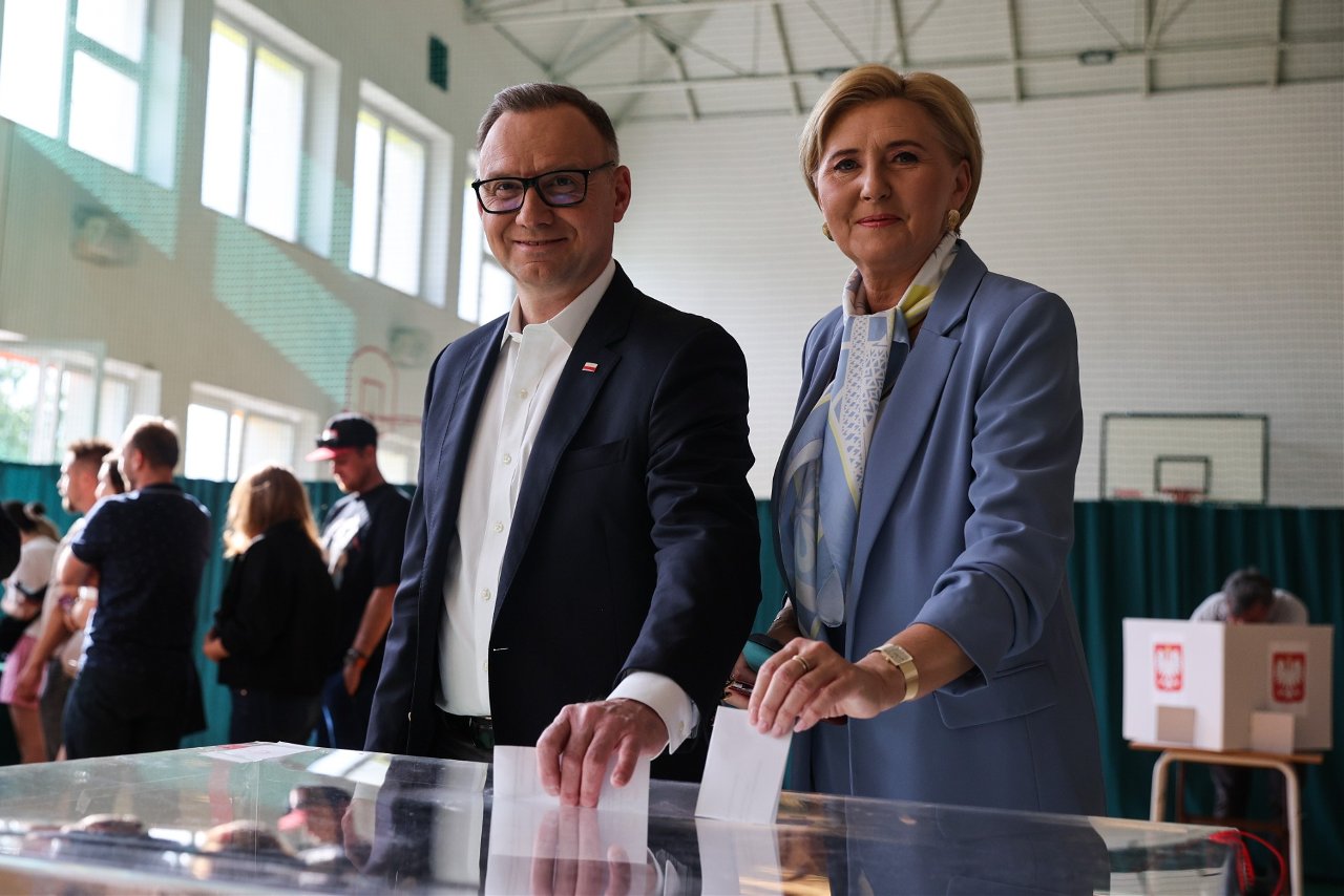 Agata Kornhauser-Duda i Andrzej Duda | Dziennik Polski