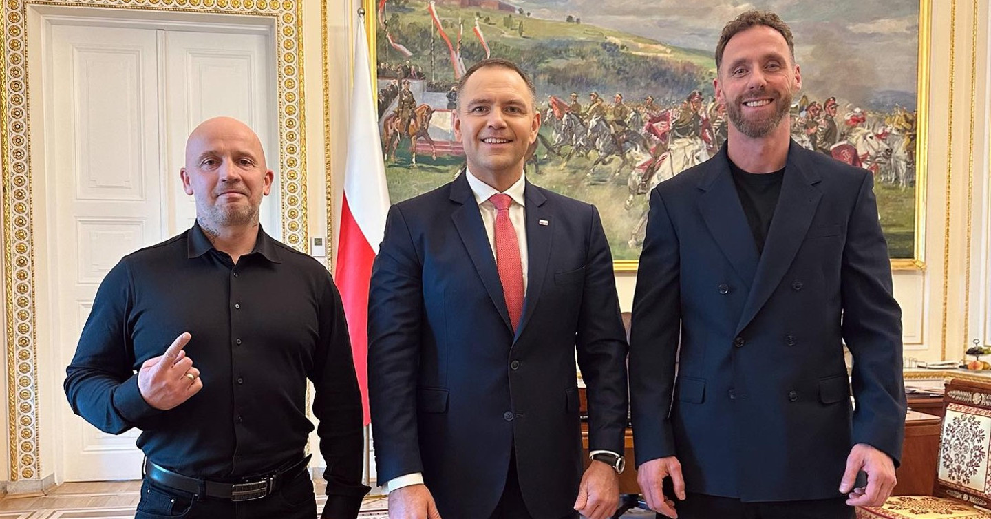 Legendarny raper z wizytą u prezydenta. Karol Nawrocki spotkał się z ...