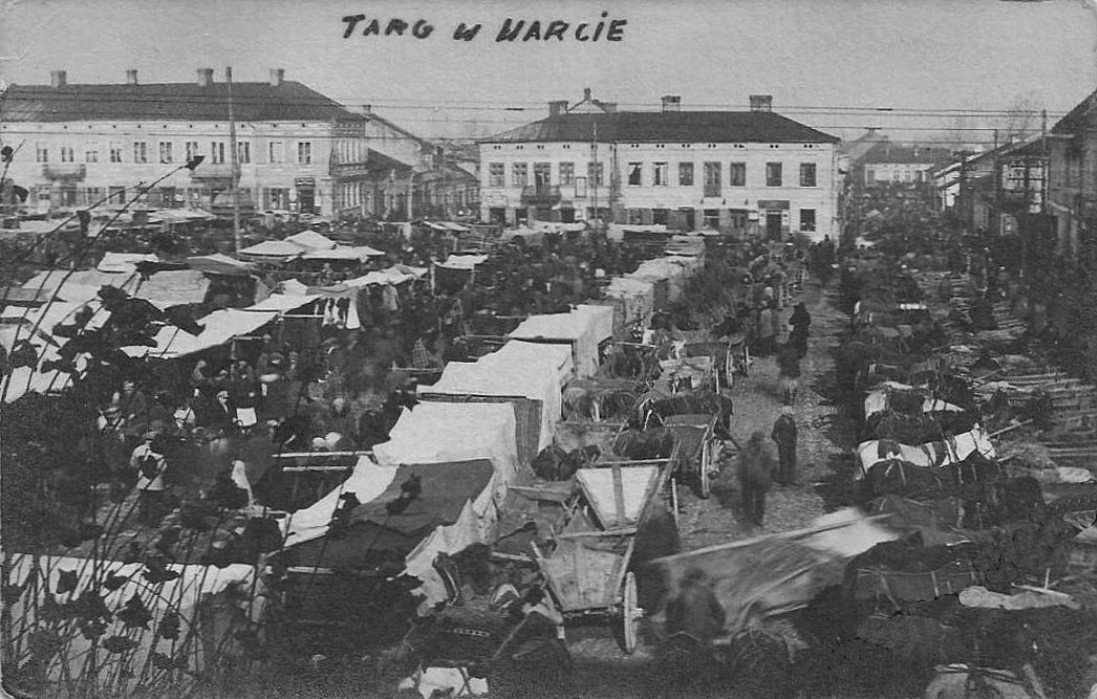 Rynek w Warcie na archiwalnych zdjęciach z serwisu fotopolska.eu. Jak ...