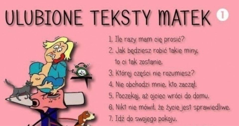 To najlepsze memy o mamach i ich złotych myślach. Śmiech gwarantowany ...