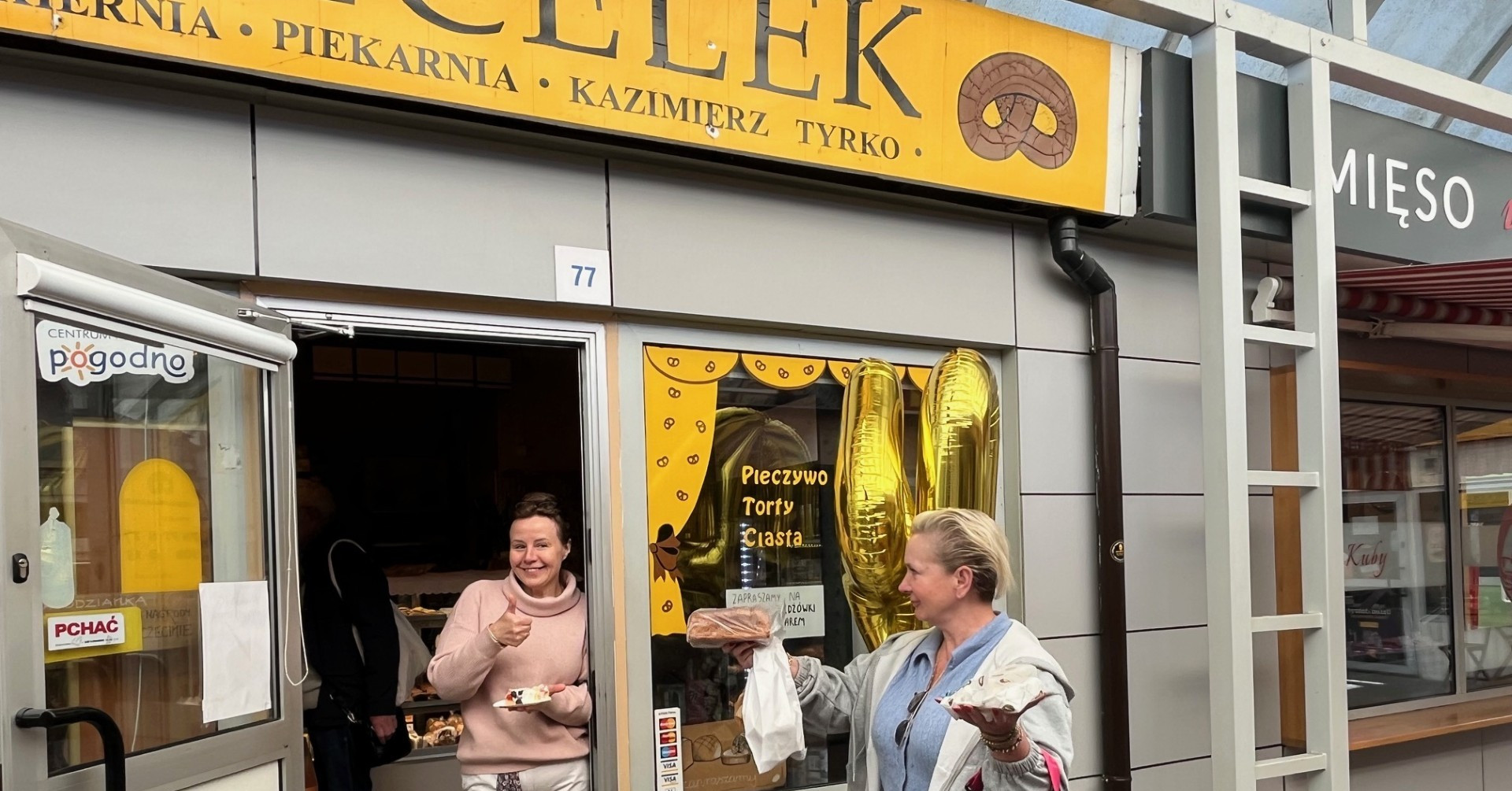 "Precelek" obchodzi 40 lat. Klienci odwiedzający piekarnię mogą liczyć ...