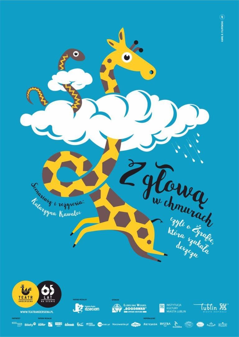 Z głową w chmurach czyli o Żyrafie, która szukała deszczu w Śródmieściu ...