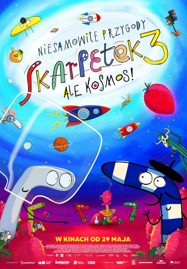 Niesamowite przygody skarpetek 3. Ale kosmos! w Pabianicach | Pabianice ...