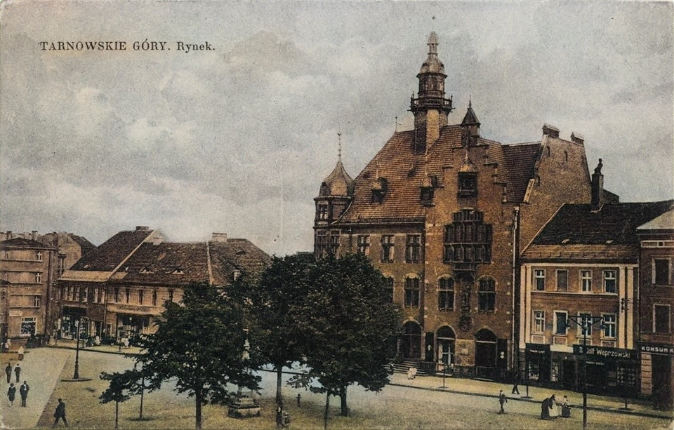 Tarnowskie Góry na kolorowych zdjęciach 100 lat temu | Dziennik Zachodni