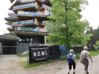 Ruch na budowie u wylotu Doliny Białego. Inwestor wraca do pracy po ...