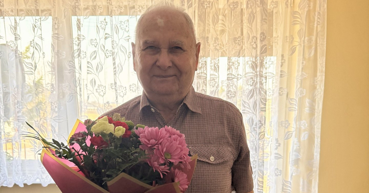Najlepsze życzenia dla jubilata z Niemczyna. Leon Wegner świętował 90 ...