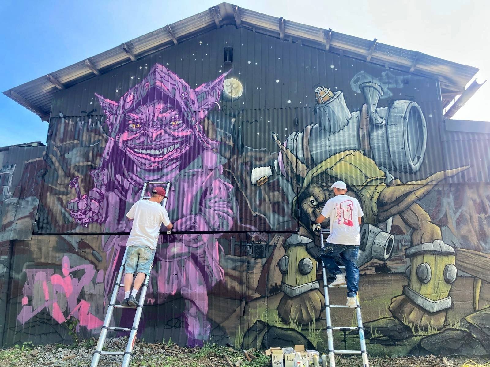 Warsztaty Street Artowe – stwórz własny mural pod okiem ...
