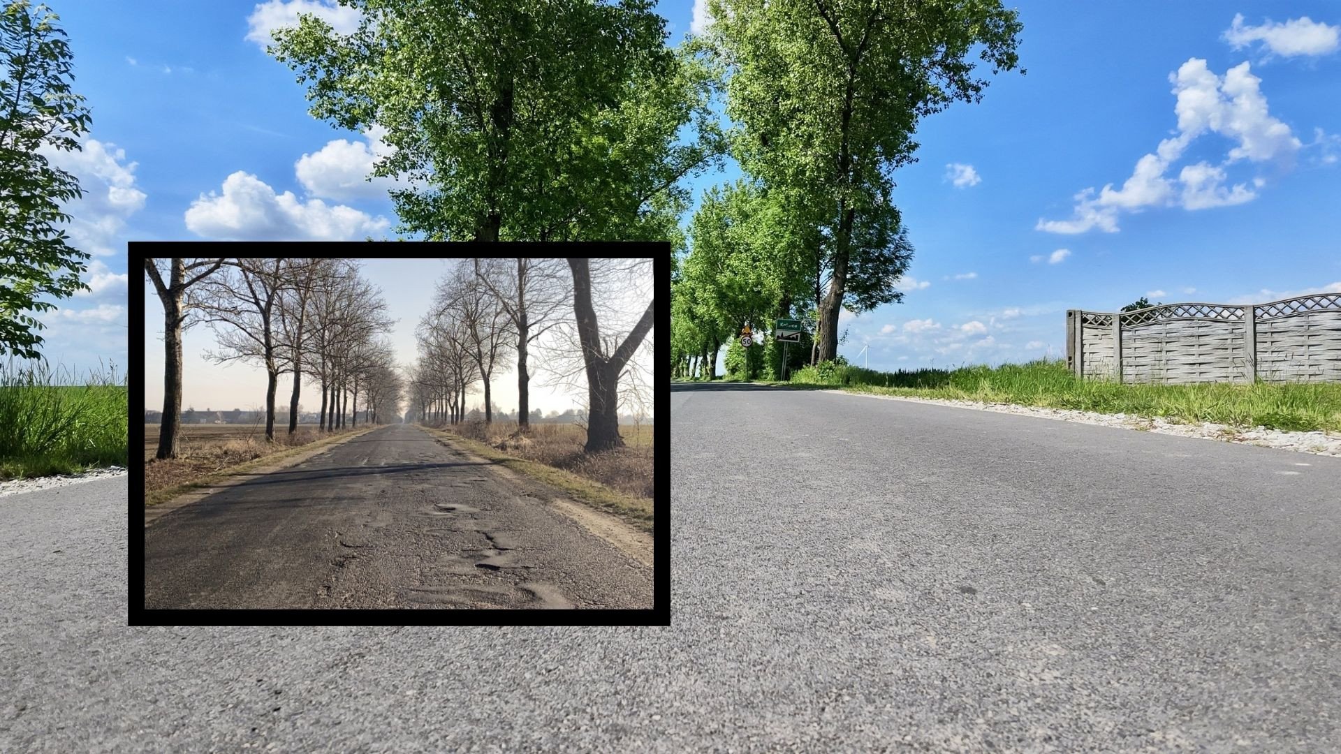 Były dziury, teraz jeździ się jak po stole. Właściciel farm wiatrowych ...