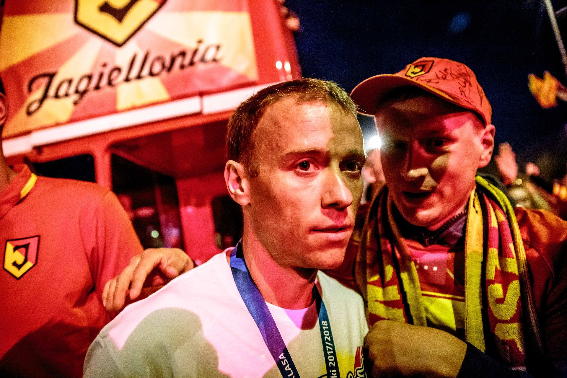 Jagiellonia Białystok. Rafał Grzyb: Chodzę na mecze, kibicuję i wierzę ...