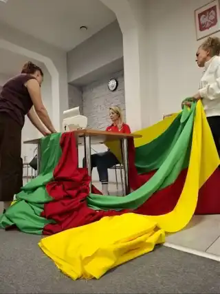 Powstaje wielka flaga na 100-lecie Victorii Skalbmierz. Będzie miała 60 ...