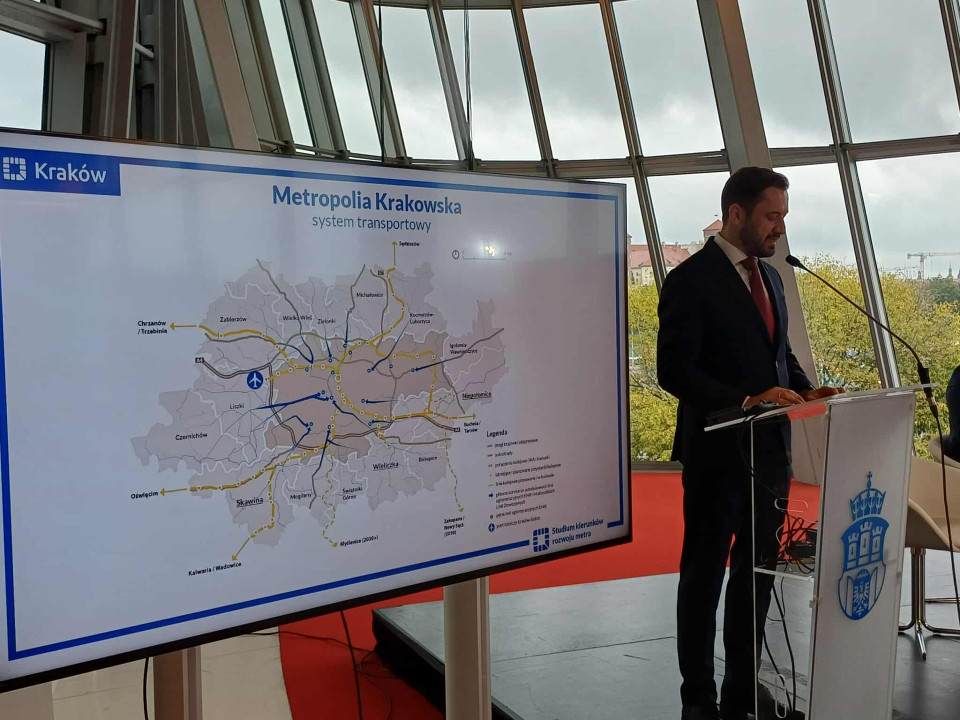Tak pojedzie metro w Krakowie. Władze miasta przedstawiły przebieg ...
