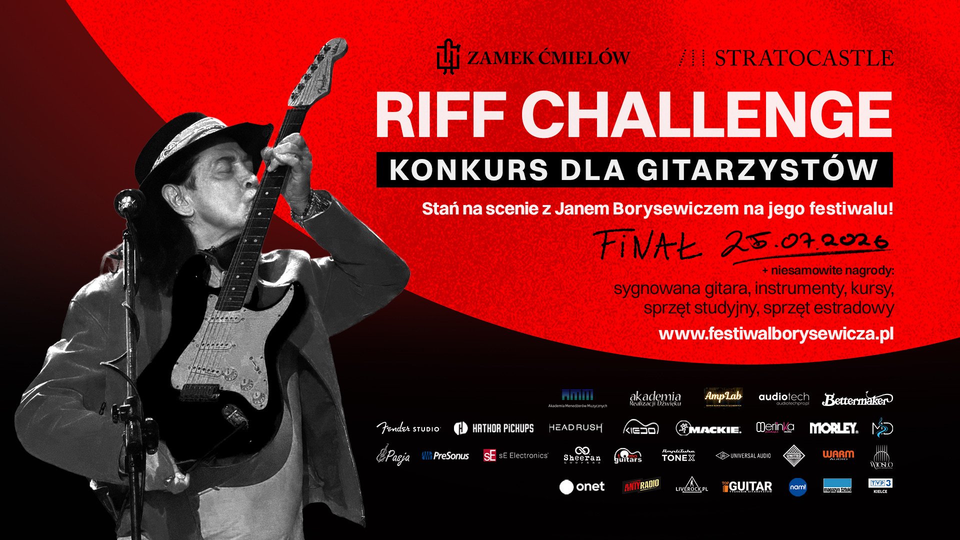 Riff Challenge - Jan Borysewicz szuka nowego pokolenia gitarowych ...