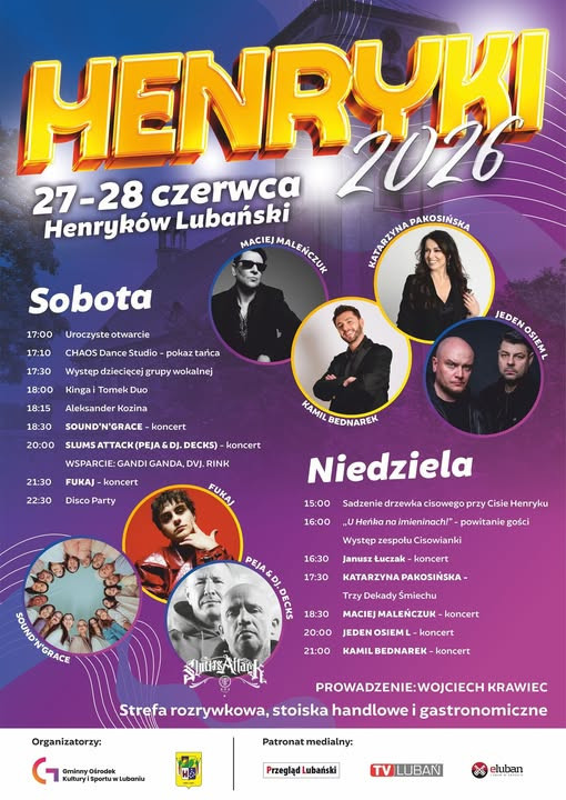 Henryków Lubański obchodzi imieniny miasta na bogato. Zaprosił wielu ...